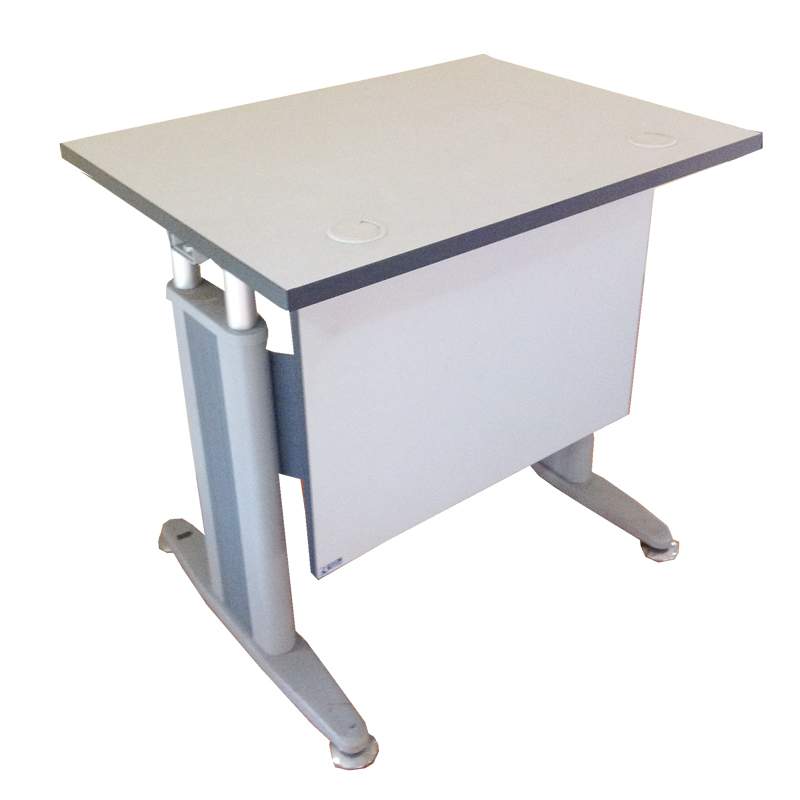 Office Table With Metal Legs (80cm-by-60cm) | ToBuy