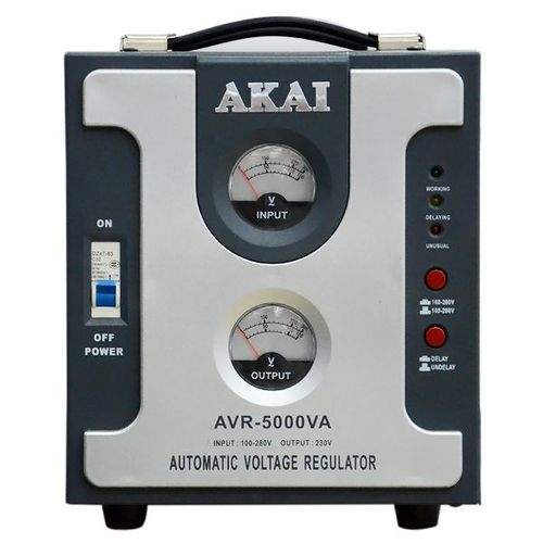 AKAI AUTOMATIC VOLTAGE STABILIZER -5000VA-(N) | ToBuy