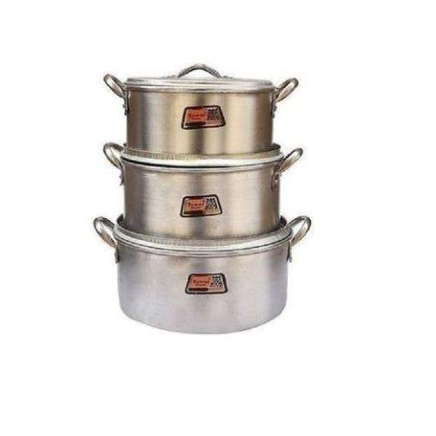 Buy Tower | 3 Set Of Tower Cooking Pots (Economy)- (N) | ToBuy | Nigeria
