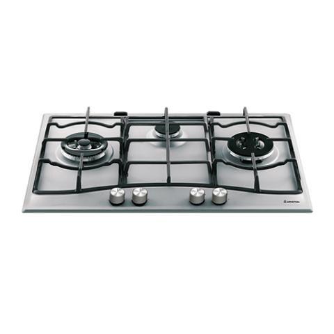Ariston Hob Cooker | Built-In-Gas Hob, 3 Gas Burners, Stainless Steel ...